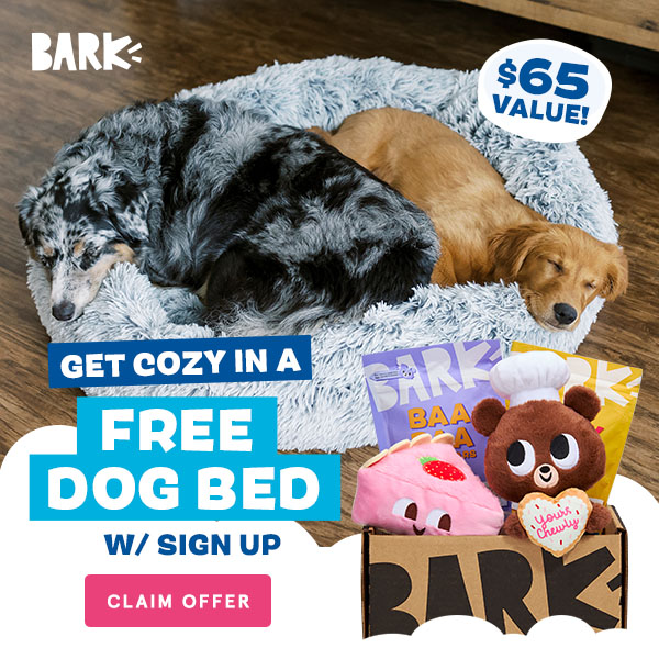 FREE Dog Bed with 1st Barkbox Box! | Living Rich With Coupons®