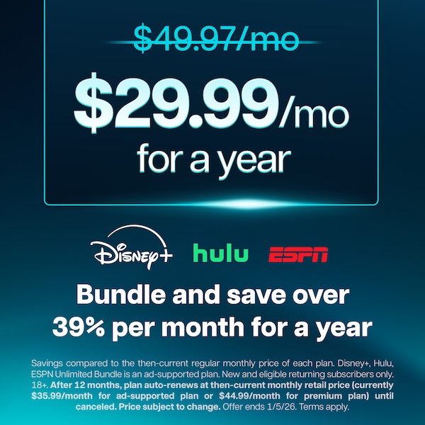 Disney+, Hulu & ESPN Unlimited Bundle – Save 39% For a Limited Time! | Living Rich With Coupons®